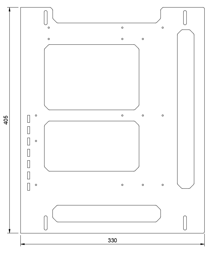Left Drawer – Motherboard Tray